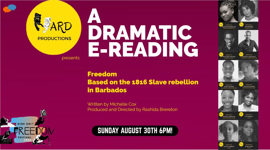 Dramatic E-Reading - Gine On?! - Bajan Arts and Culture